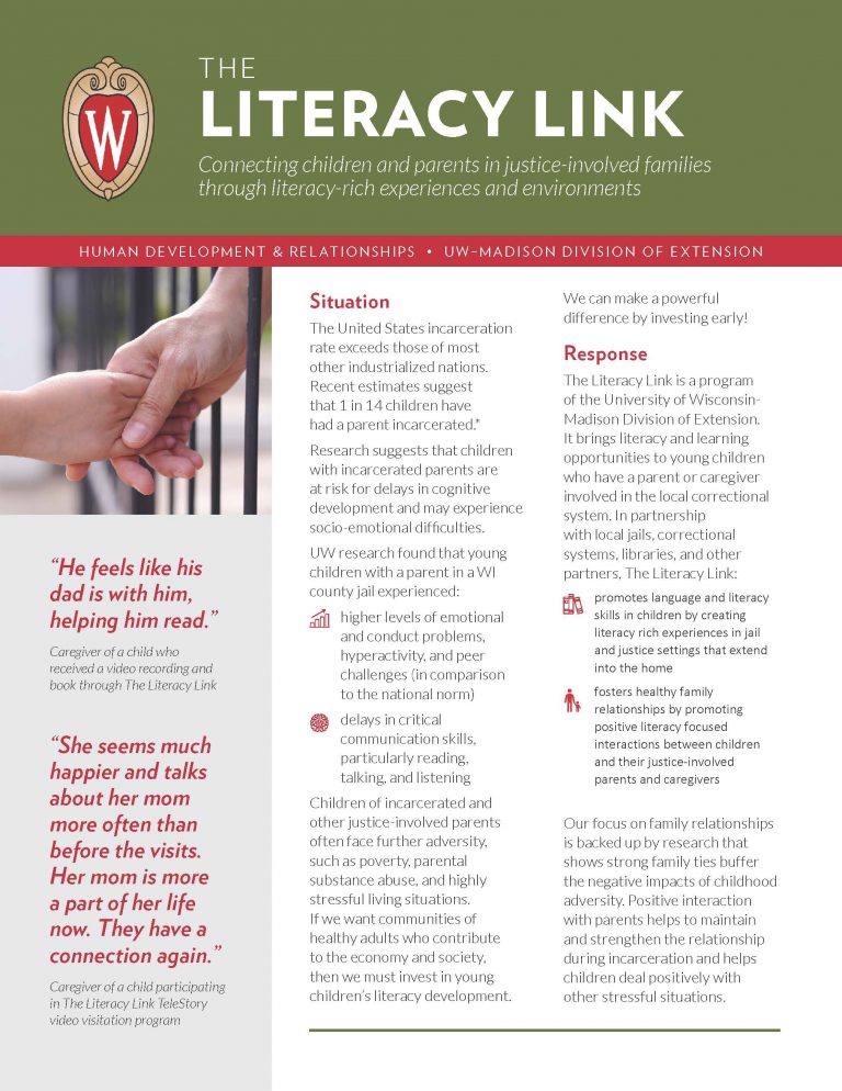 The Literacy Link Impact Report (2020) – Parenting and Family Relationships